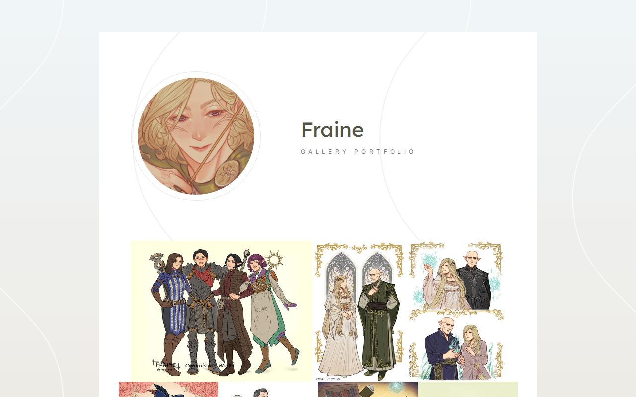Fraine Gallery Portfolio